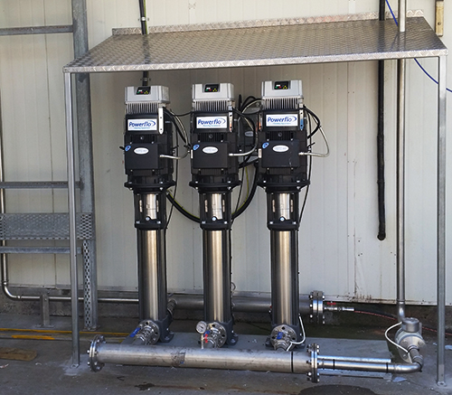 Medium Pressure Wash-Down System | Flow Industries